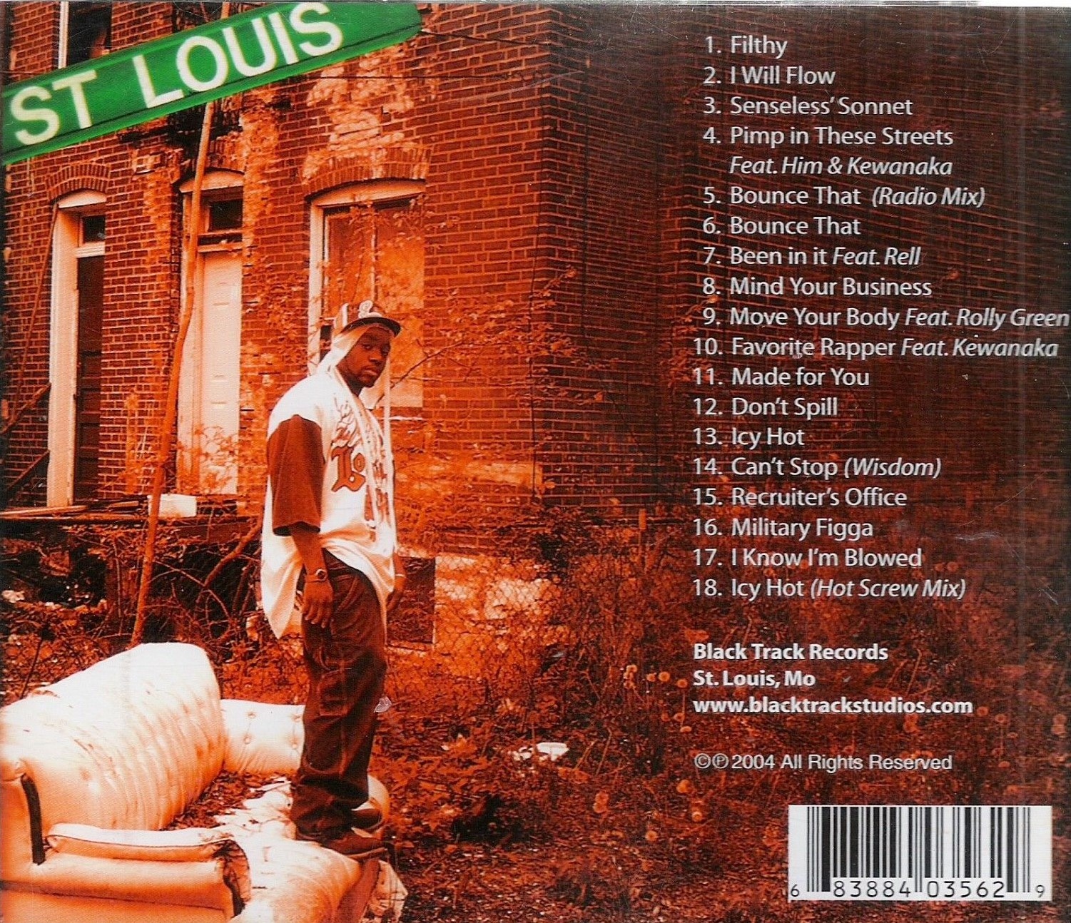 Senseless Black Track Records In Saint Louis Rap The Good Ol Dayz